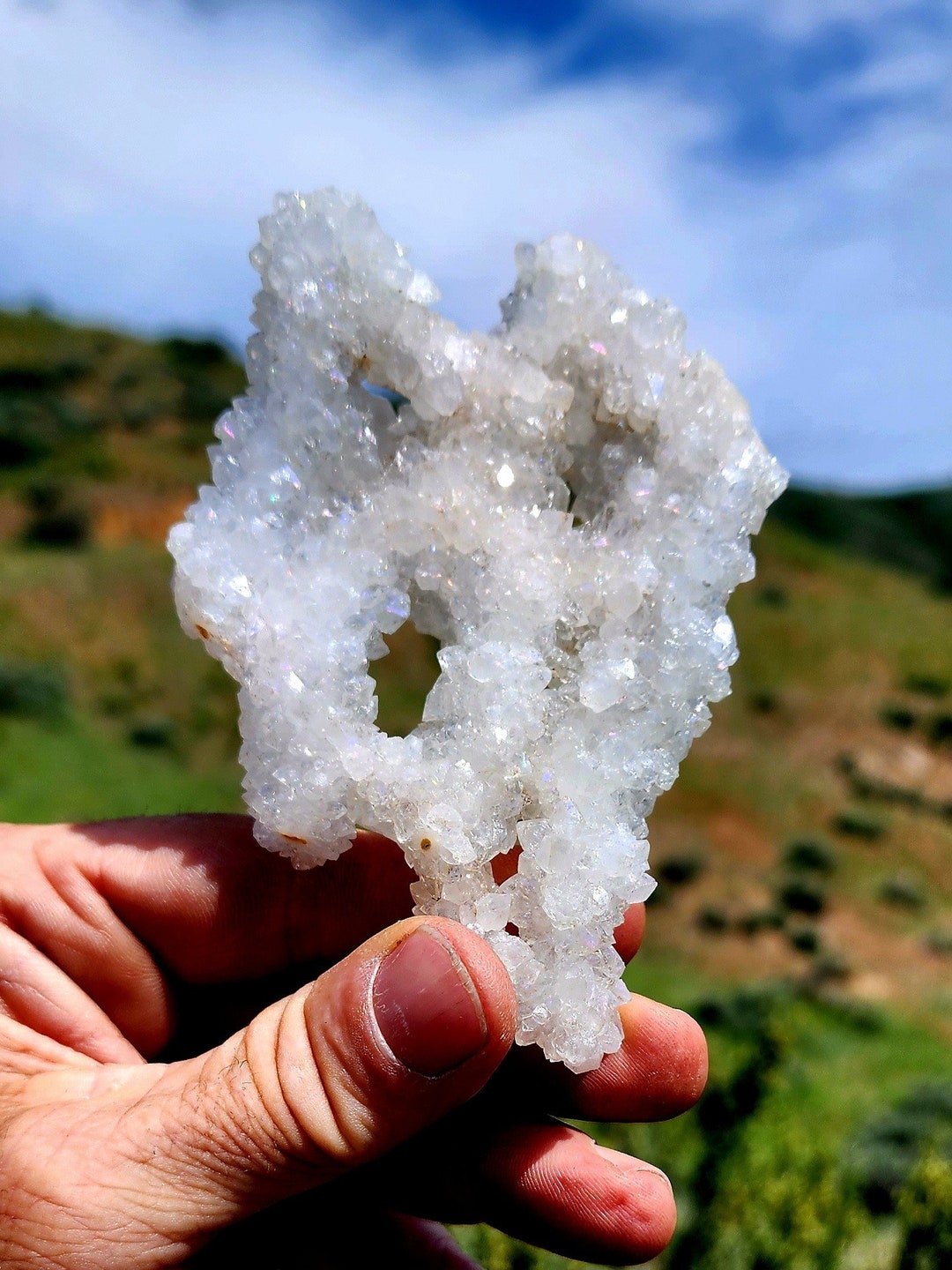 Anandalite Crystal-angelic Formation-all Natural - Etsy