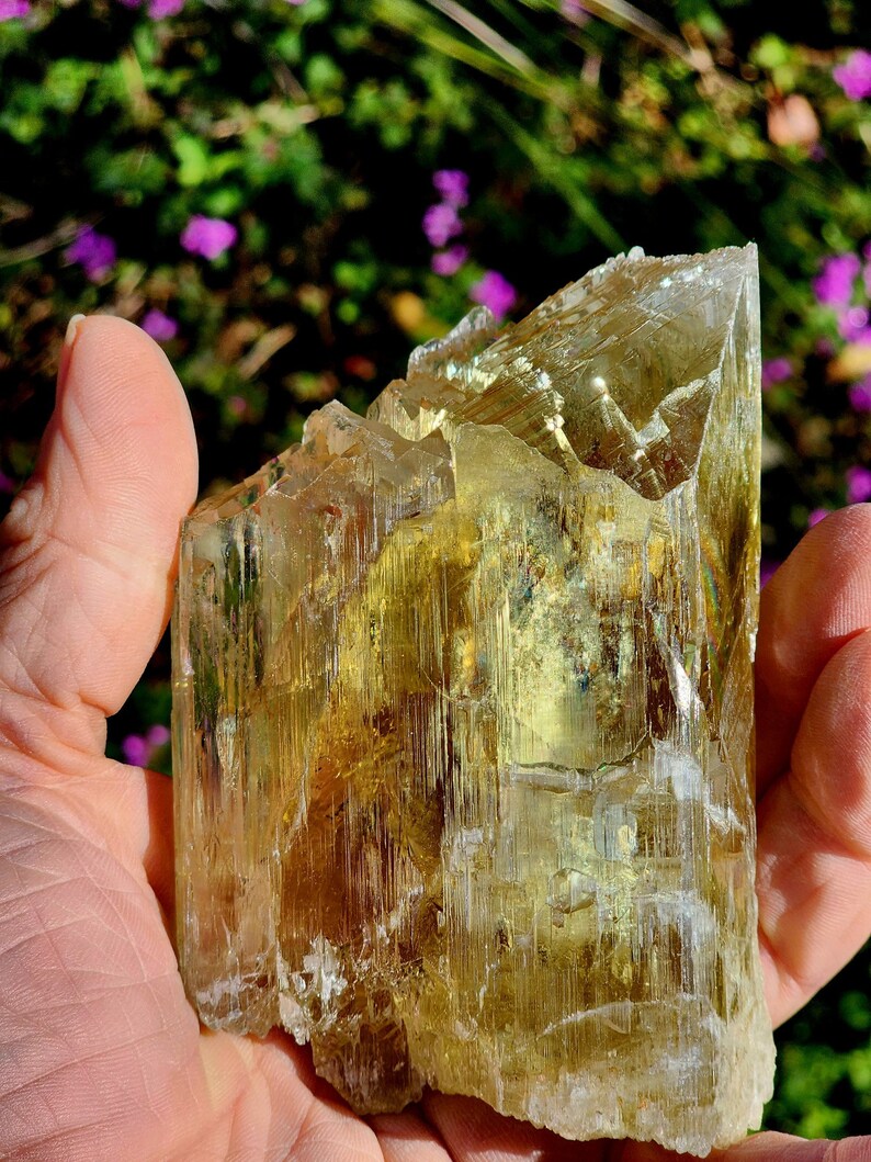 Kunzite, Golden, Rare Large Multi Terminated Collectors Piece - Etsy