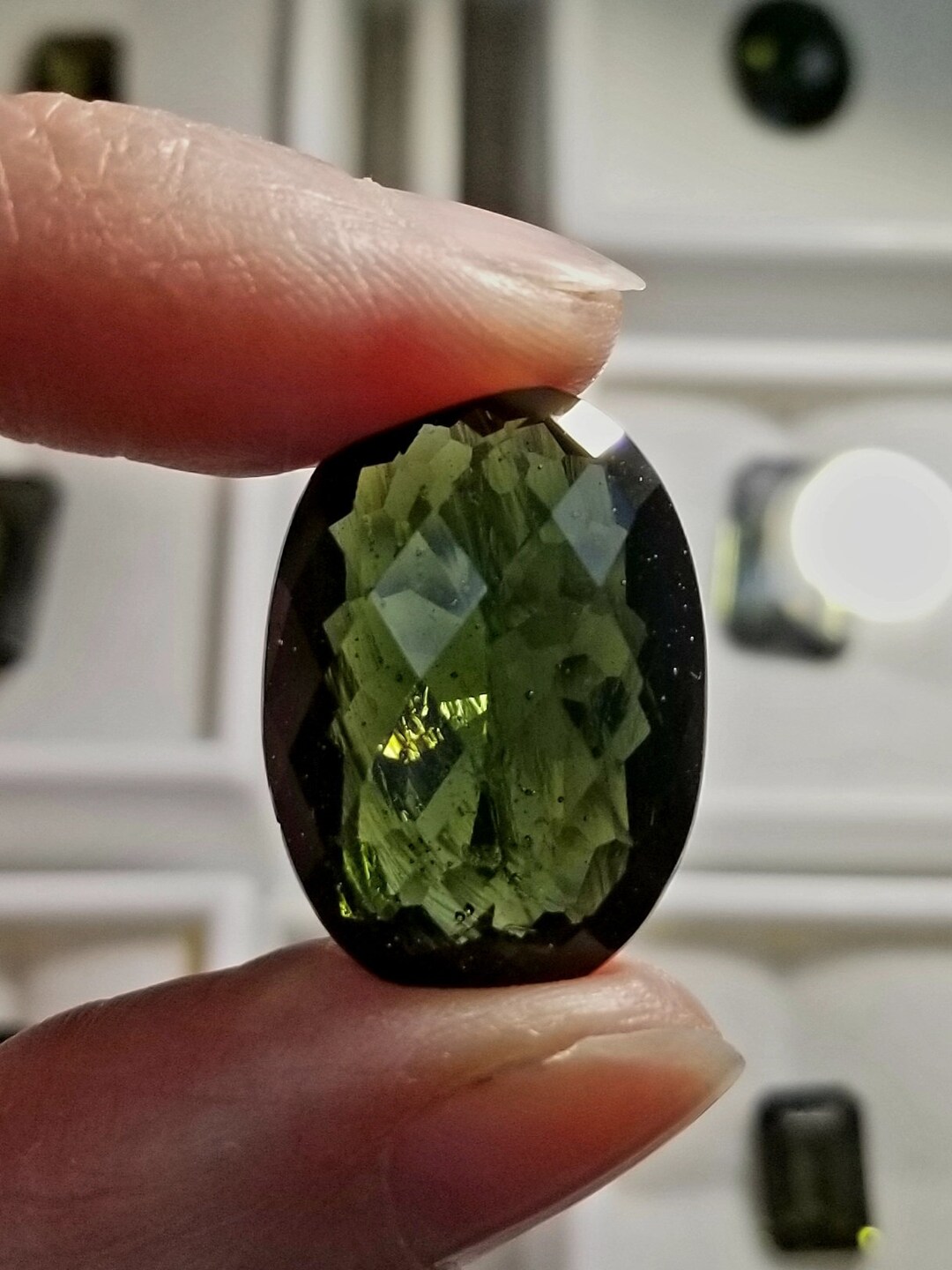 Moldavite 23ct Custom Cut Piece - Etsy