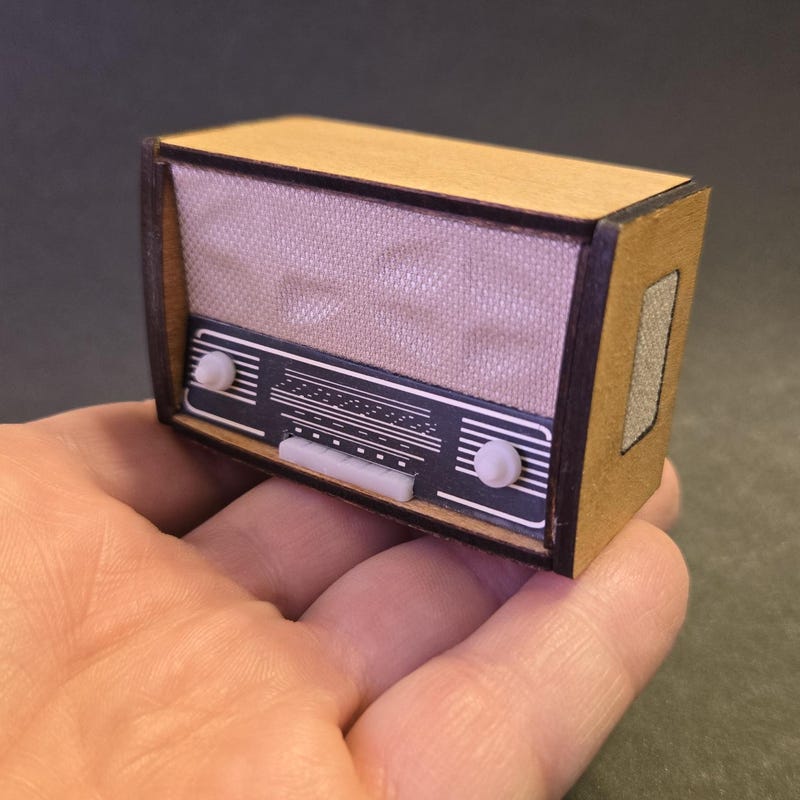 Dollhouse Radio - Etsy
