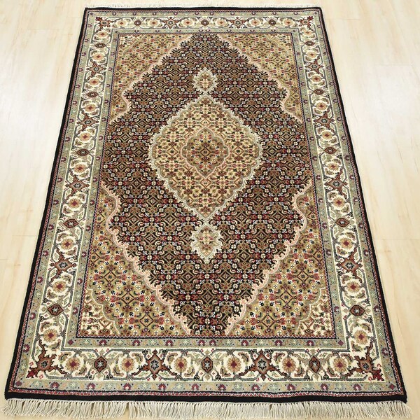 Tabriz Mahi Rug - Etsy