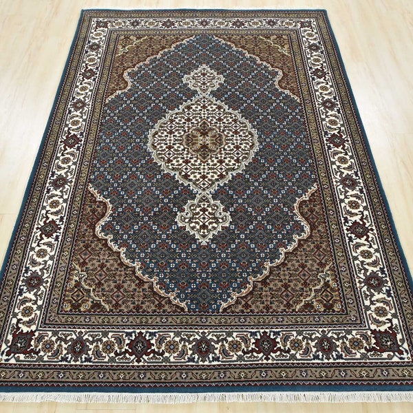 Tabriz Mahi Rug - Etsy