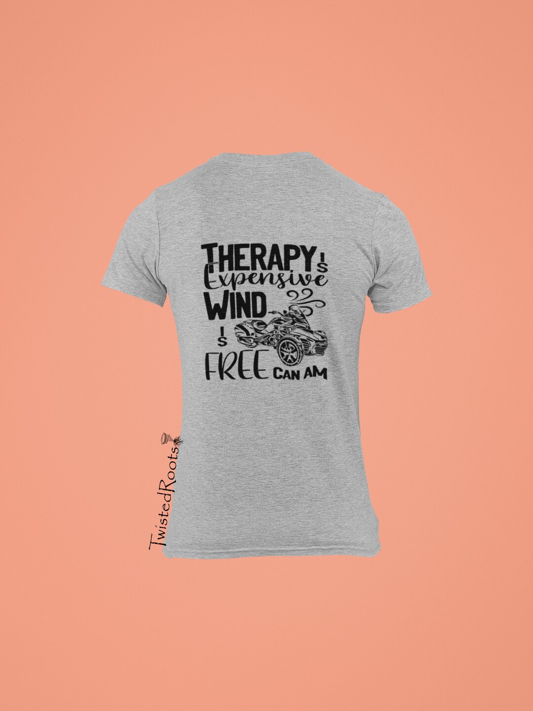 F3T, Therapy is Expensive Wind is Free, Spyder F3T, Unisex Tshirt ...