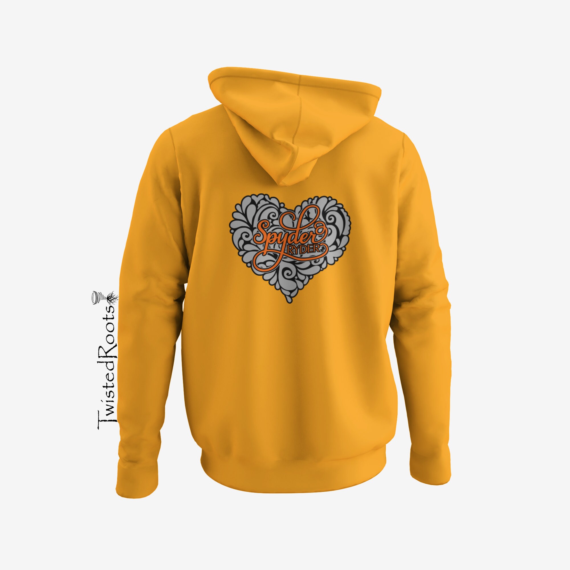 Reflective Spyder Ryder Heart Spyder Unisex Hoodie Spyder - Etsy