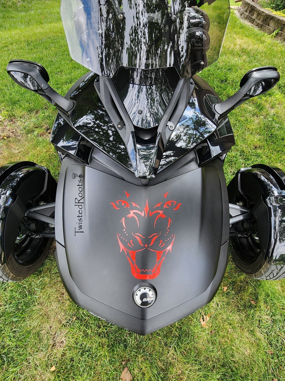 Lion Face Frunk Decal, Spyder, Spyder Ryder, F3, F3S, F3T, F3L, RT - Etsy