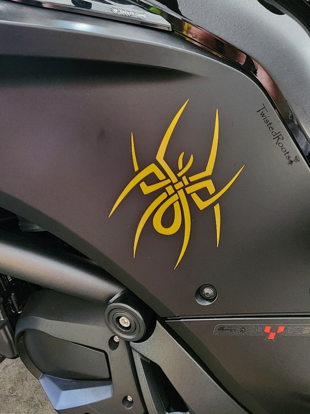 Celtic Spider Decal, Spyder Decal, Laptop Decal, Bumper Sticker - Etsy