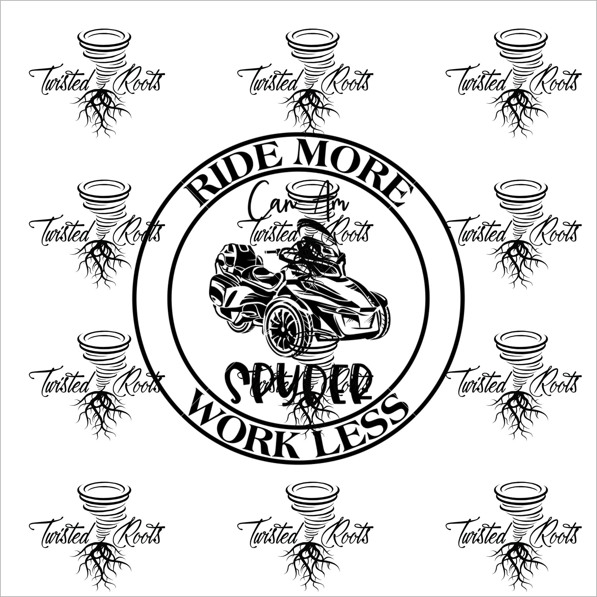 RT Ride More Work Less Spyder RT Unisex Hooded Sweatshirt - Etsy