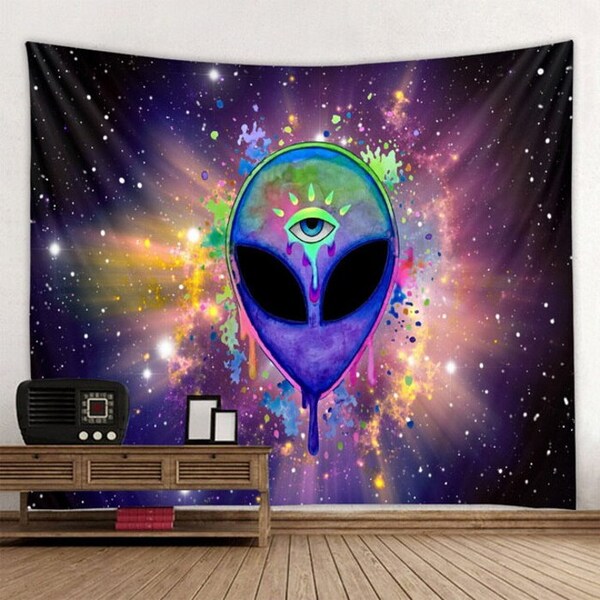 Wall Tapestry Trippy - Etsy