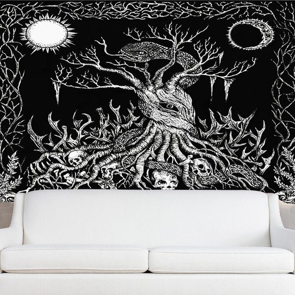 Goth Tapestry - Etsy