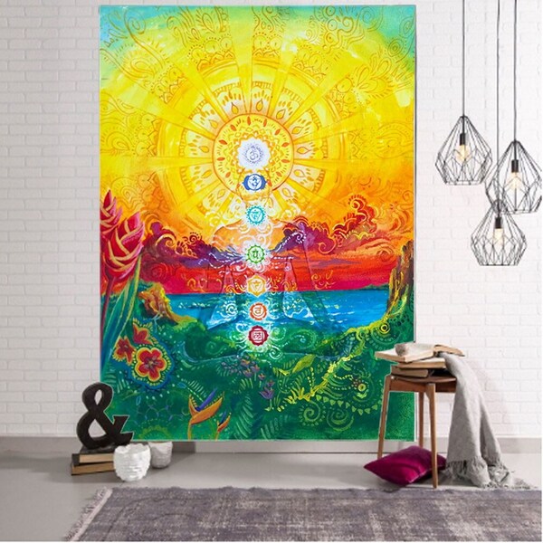 Chakra Tapestry - Etsy