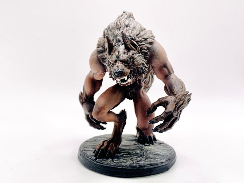 Werewolf Figure - Mythical Creature Collectible, Gothic Decor ...