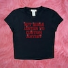 Custom Rhinestone Concert T Shirt - Etsy