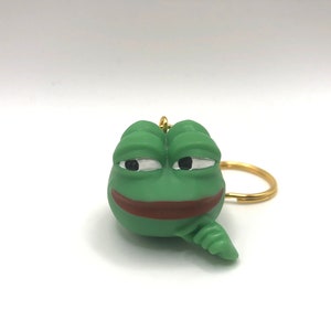 Pepe Frog Twitch Keychain - Etsy