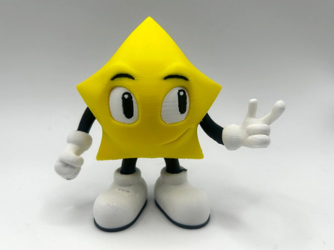 Ristar Sega Genesis Figure Star Fan Art Mini - Etsy