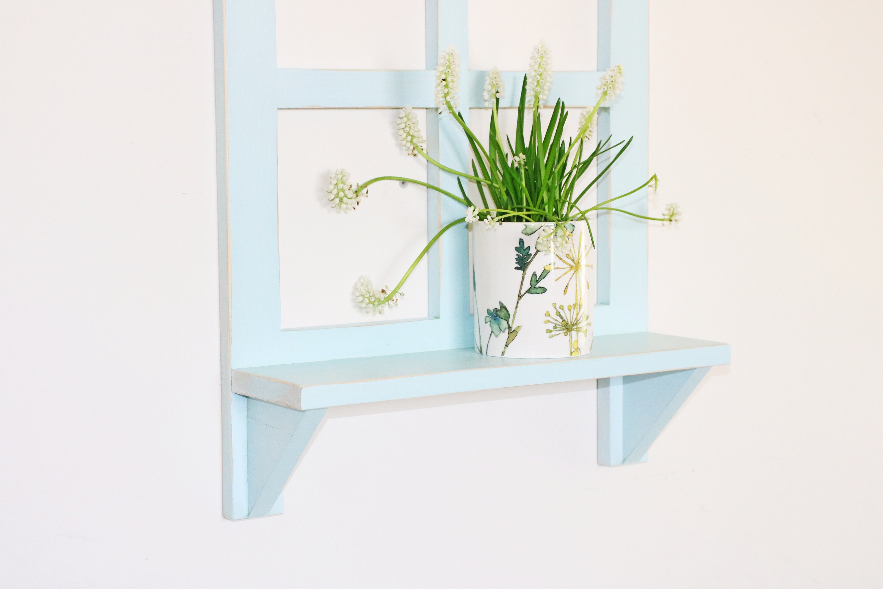 Wooden Window Shelf | Wooden Shelf for Plants | Decorative Shelf ...