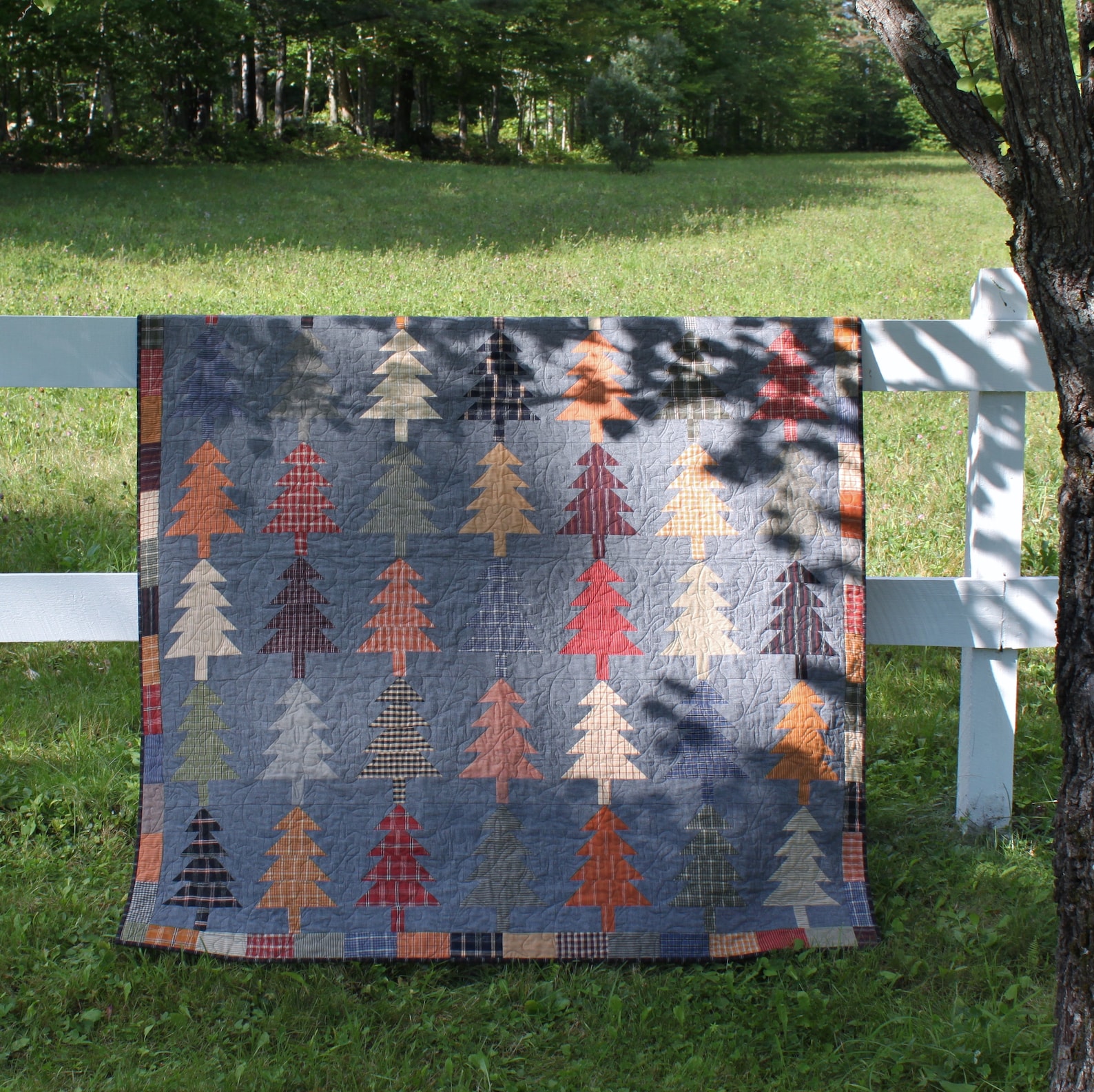 North Woods Lap Quilt Pattern PDF by Jen Daly Quilts - Etsy