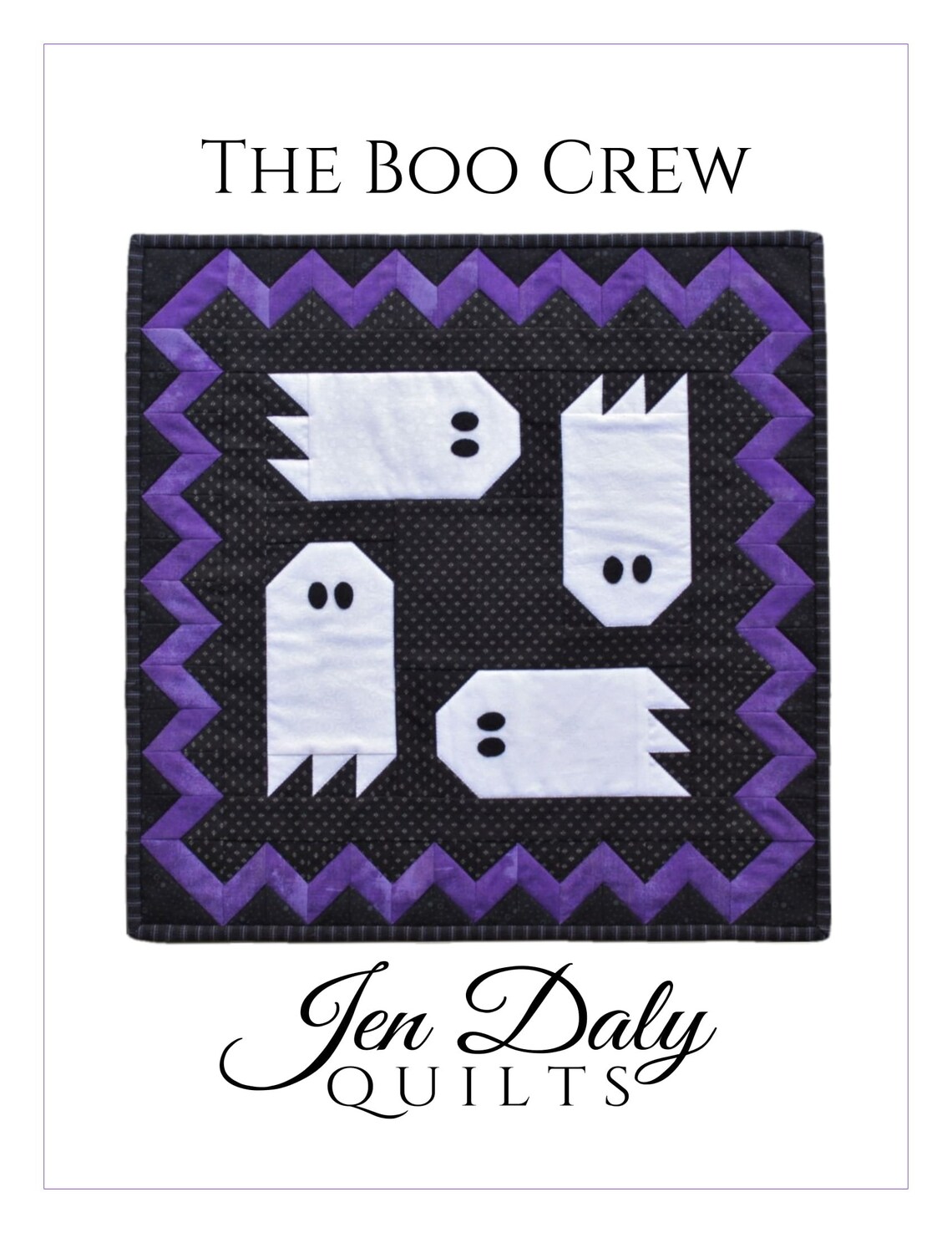 The Boo Crew Quilt Pattern PDF by Jen Daly Quilts | Etsy