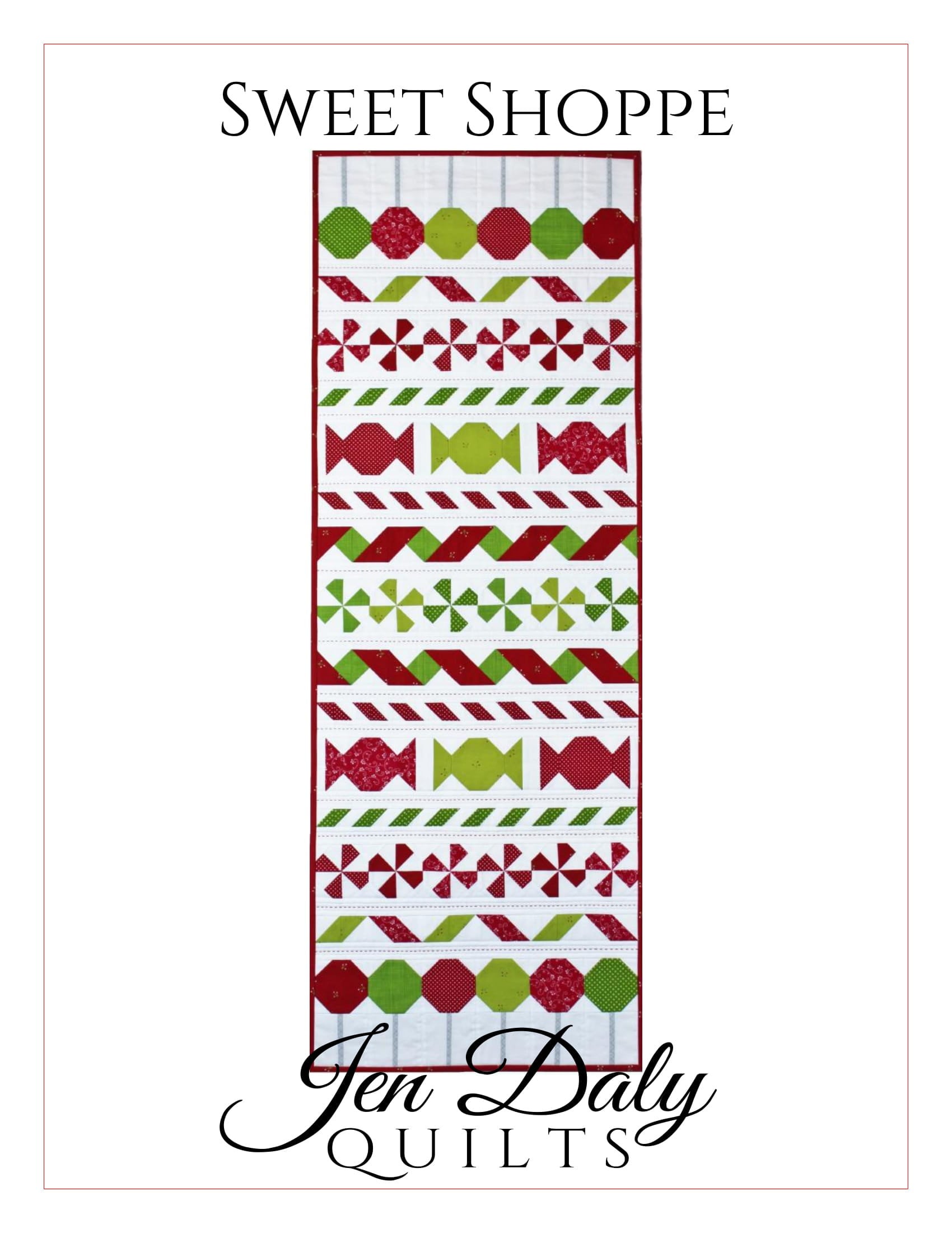 Sweet Shoppe Quilt Pattern PDF by Jen Daly Quilts Instant - Etsy