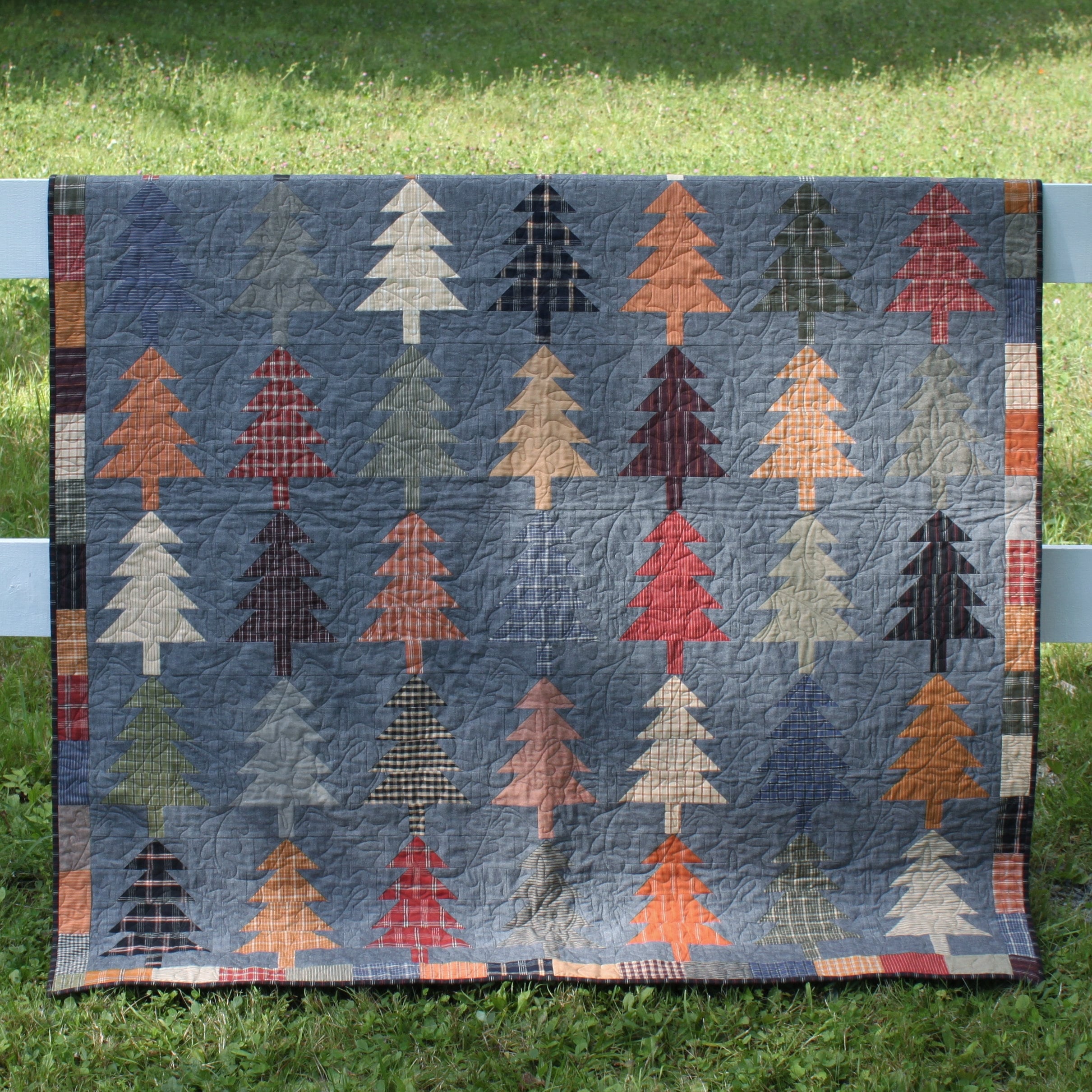 North Woods Lap Quilt Pattern PDF by Jen Daly Quilts - Etsy
