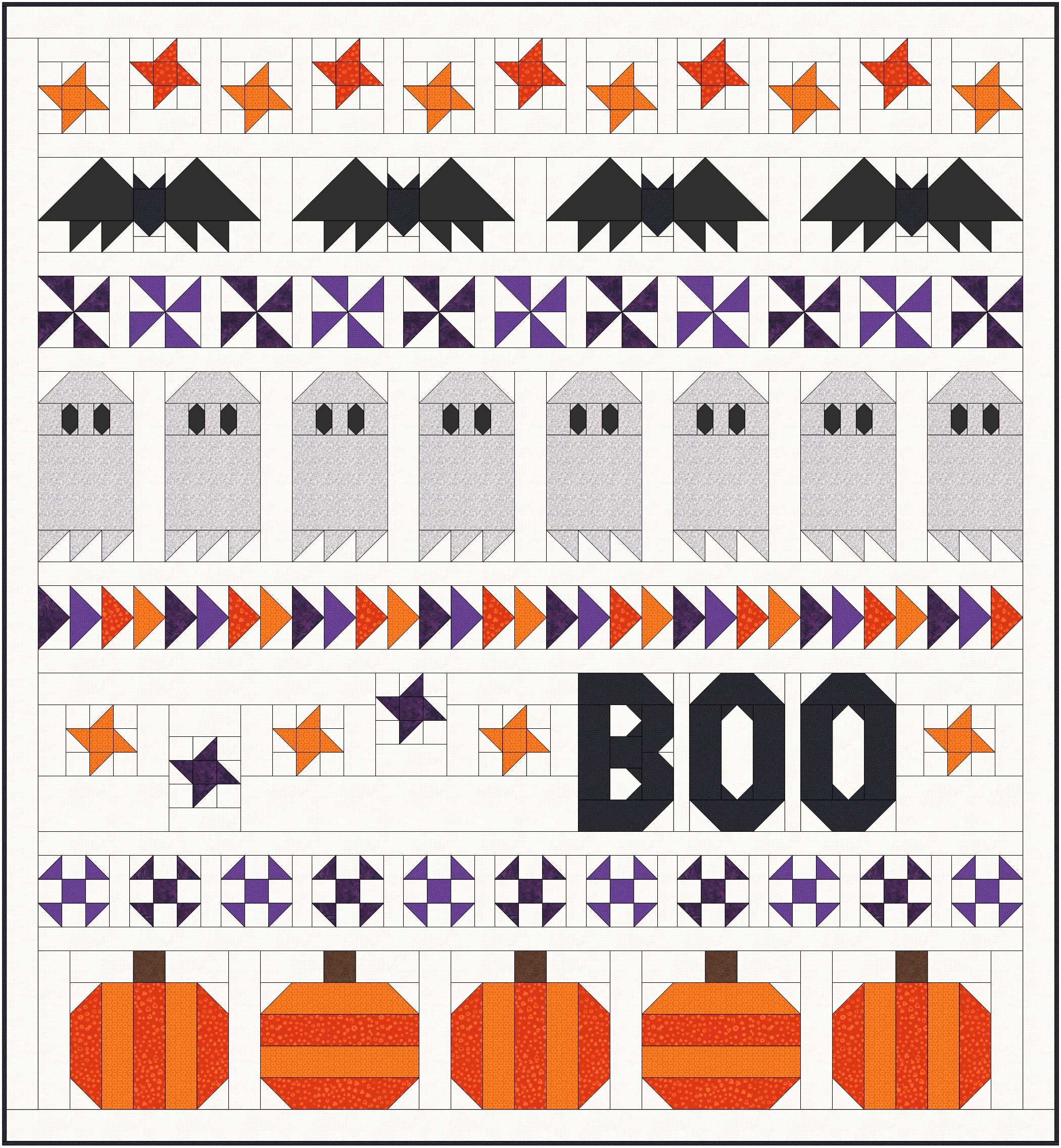 Spellbound Quilt Pattern PDF by Jen Daly Quilts - Etsy