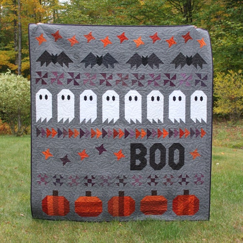 The Boo Crew Quilt Pattern PDF by Jen Daly Quilts - Etsy Canada