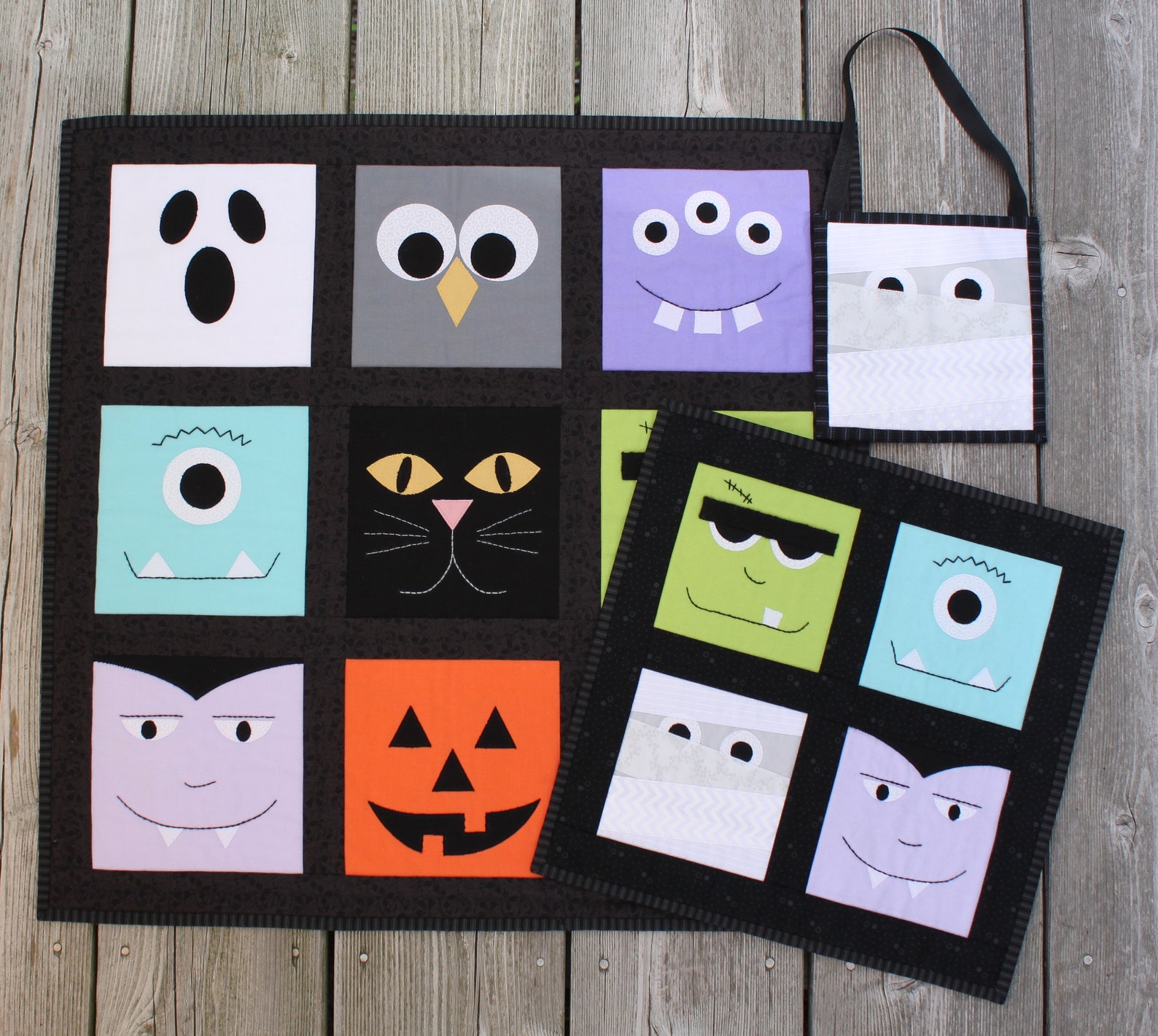 Monster Mash Pattern PDF by Jen Daly Quilts - Instant Download - Etsy