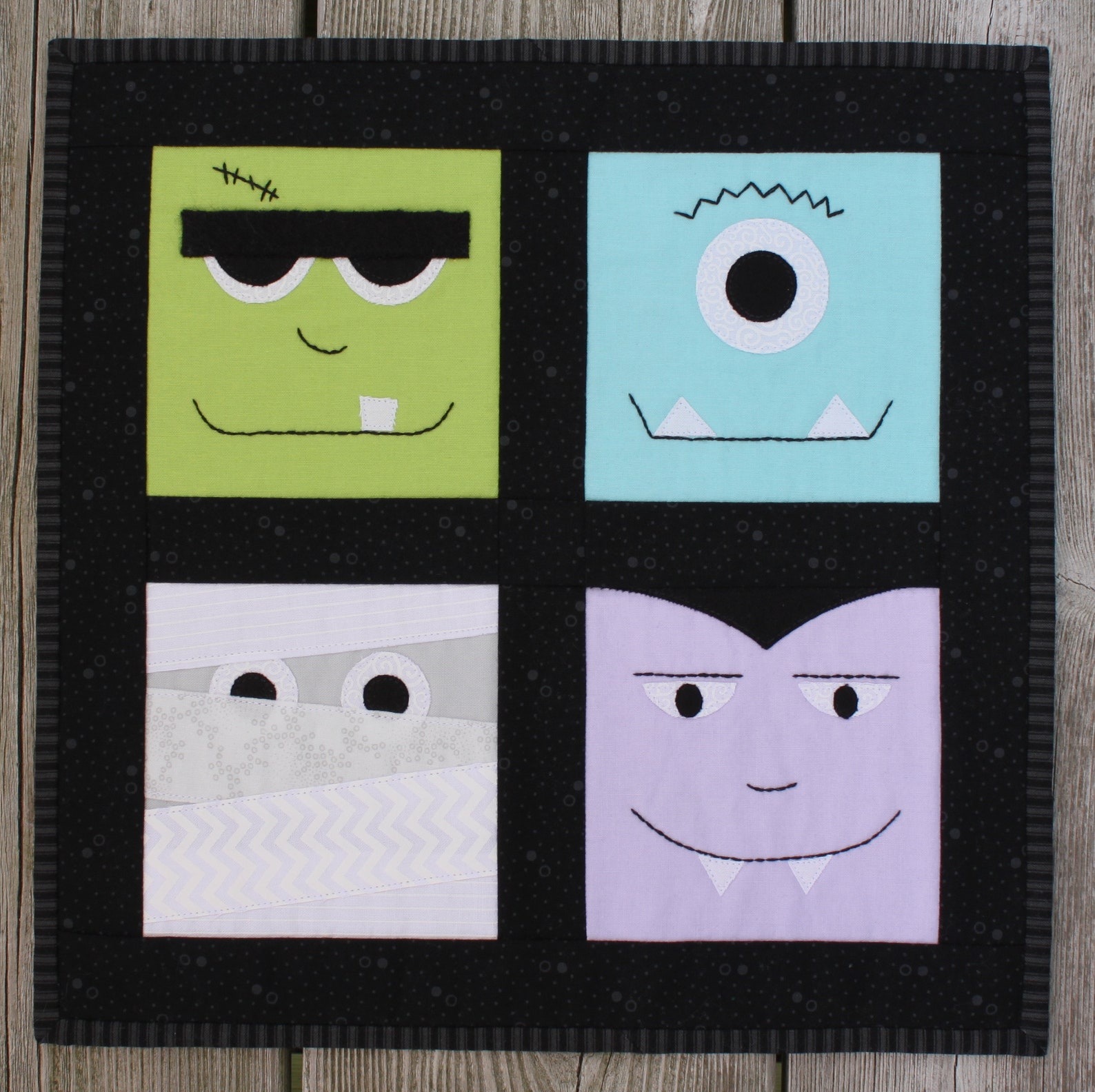 Monster Mash Pattern PDF by Jen Daly Quilts - Instant Download - Etsy
