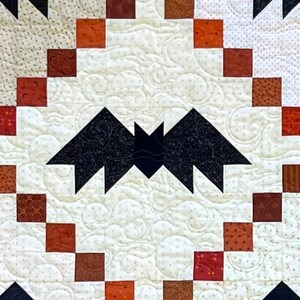Going Batty Lap Quilt Pattern PDF by Jen Daly Quilts - Etsy