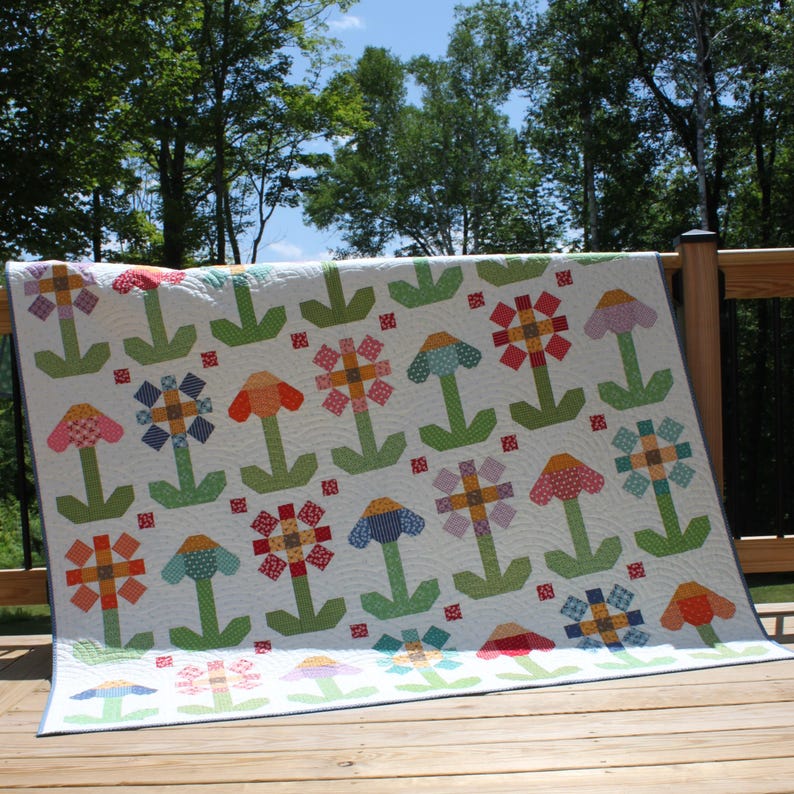 Whoopsie Daisy Quilt Pattern PDF by Jen Daly Quilts - Etsy