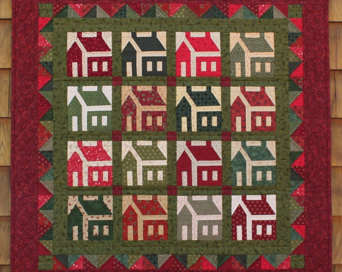 Merry and Bright Quilt Pattern PDF by Jen Daly Quilts Instant Download ...