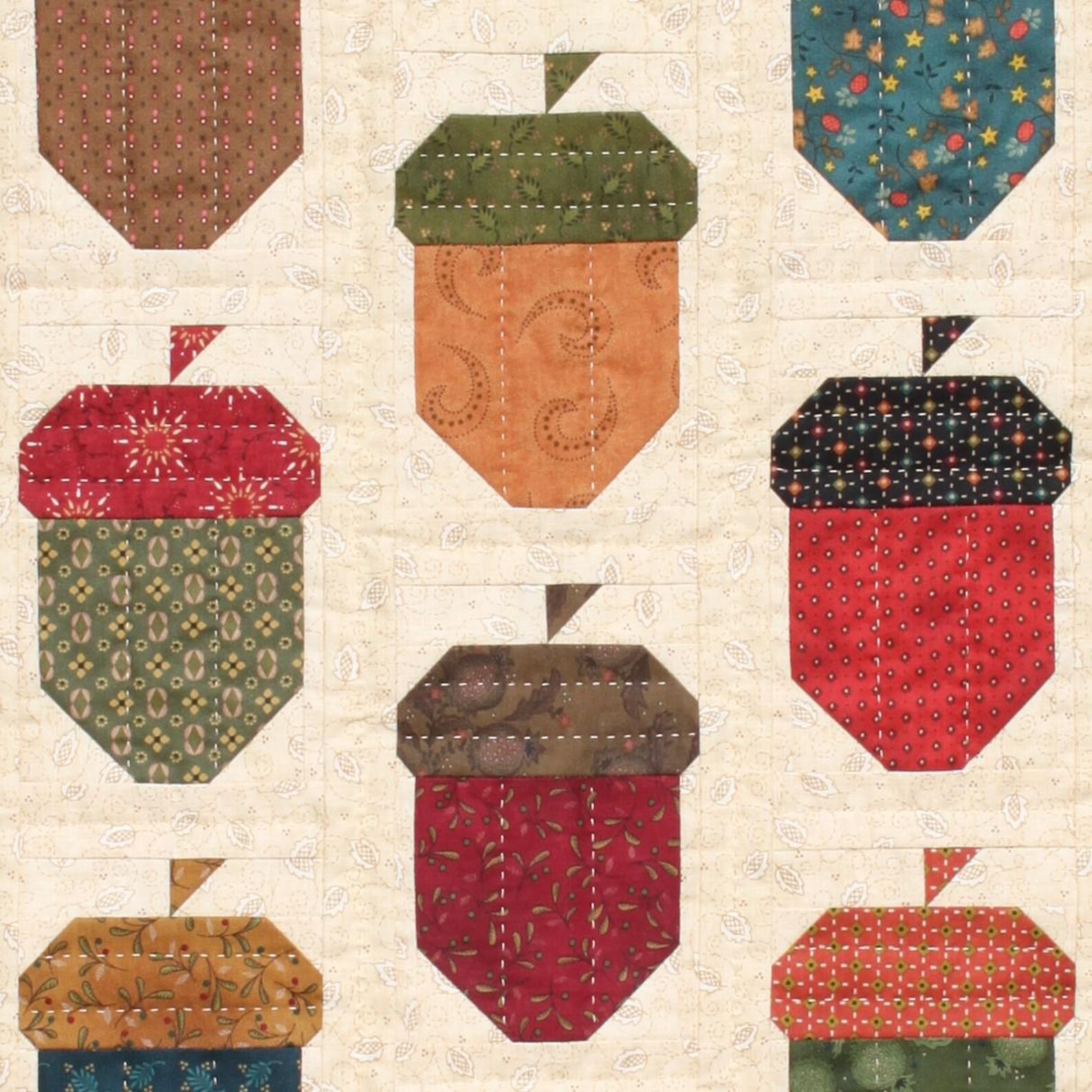 Acorns Aplenty Quilt Pattern PDF by Jen Daly Quilts - Etsy