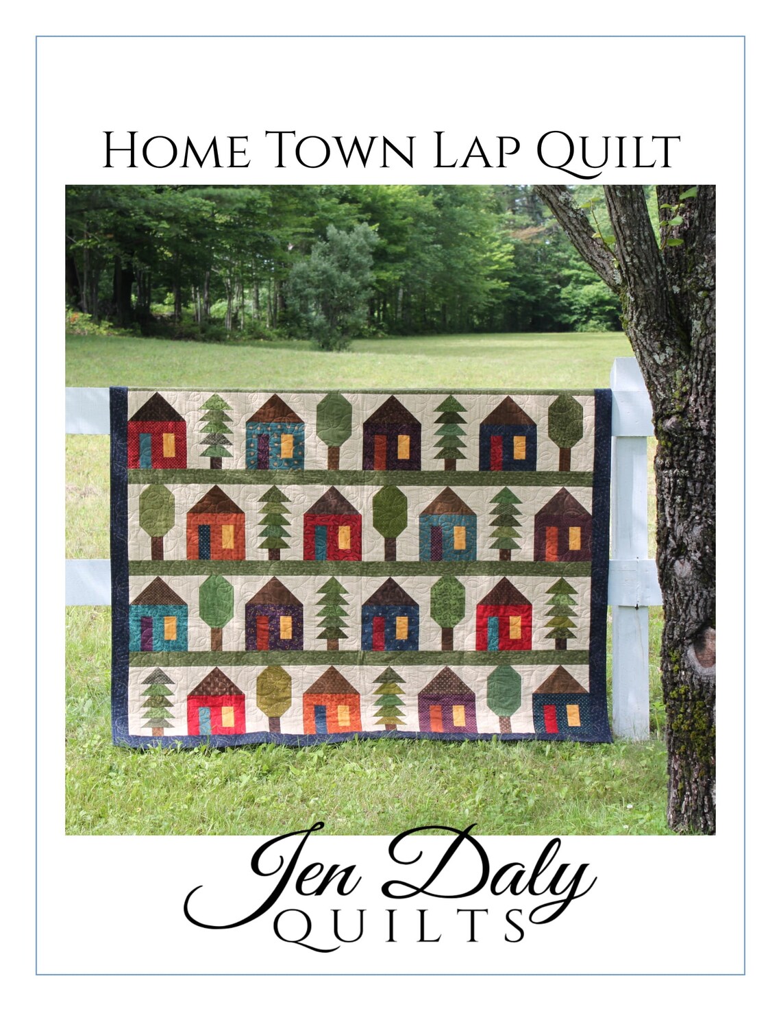 Home Town Lap Quilt Pattern PDF by Jen Daly Quilts - Etsy