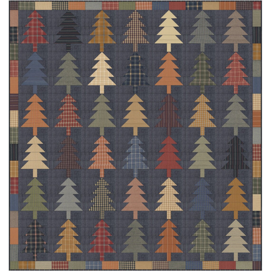 North Woods Lap Quilt Pattern PDF by Jen Daly Quilts - Etsy