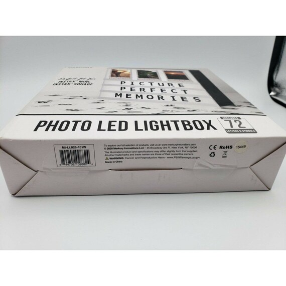 Photo LED Lightbox Perfect Fit For Instax Mini And Instax Square New in ...