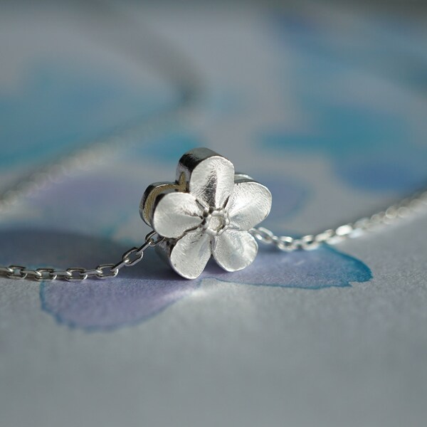 Forget Me Not Charm - Etsy