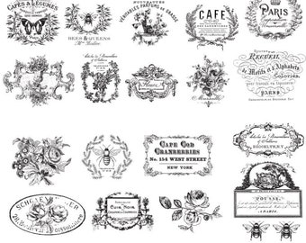 Rub on Transfers | Etsy