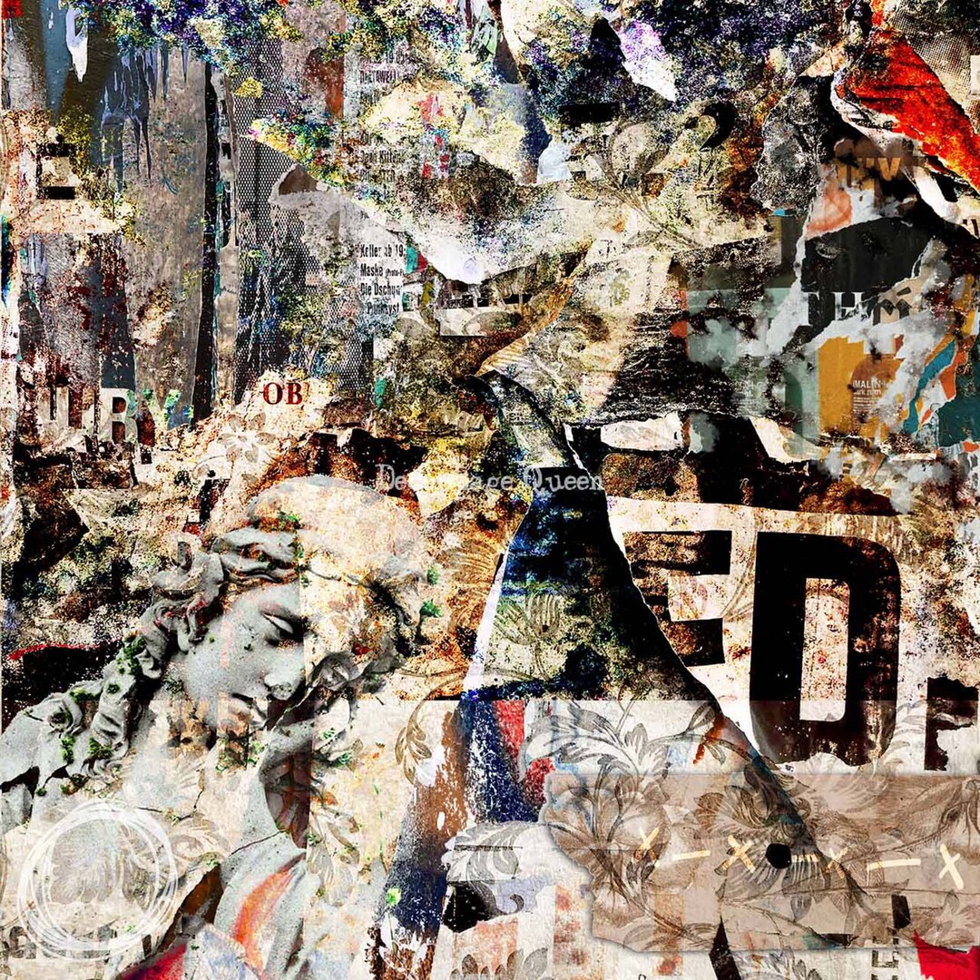 A4 Decoupage Paper TATTERED AND TORN || Decoupage Queen Rice Washi ...