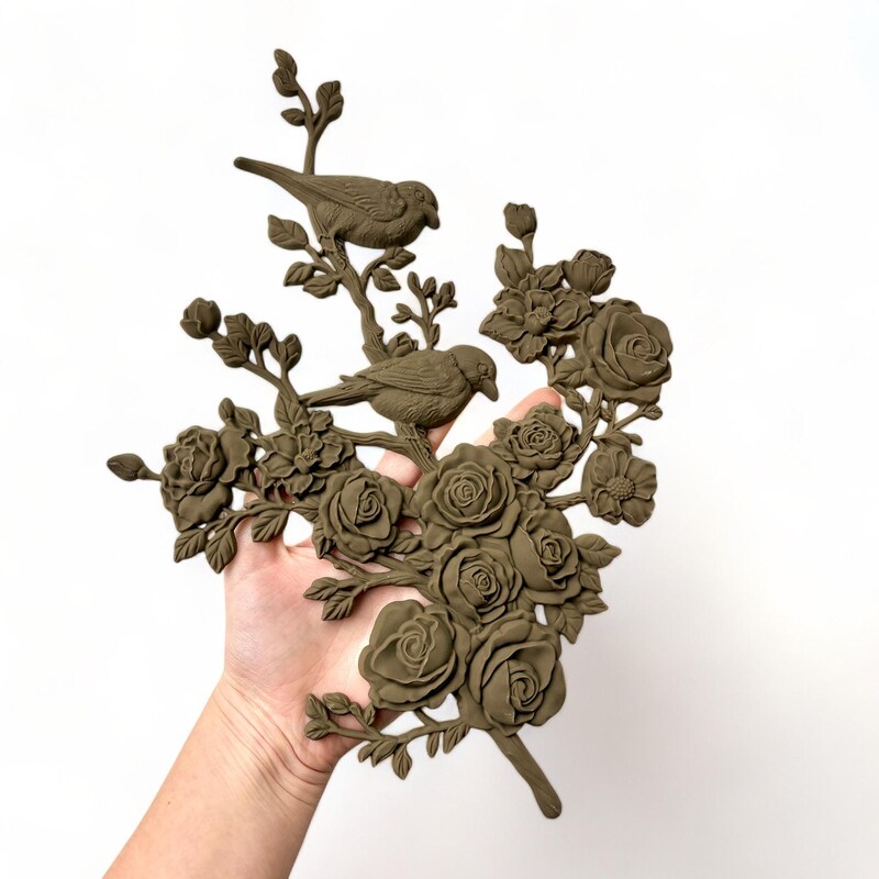 Decorative Moulding Flower - Etsy