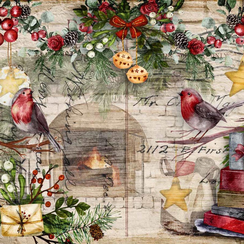 Christmas Decoupage Paper - Etsy