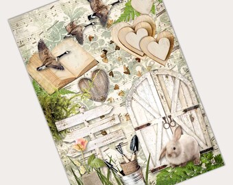 People Kiss Rice Paper for Decoupage Vintage Decoupage - Etsy