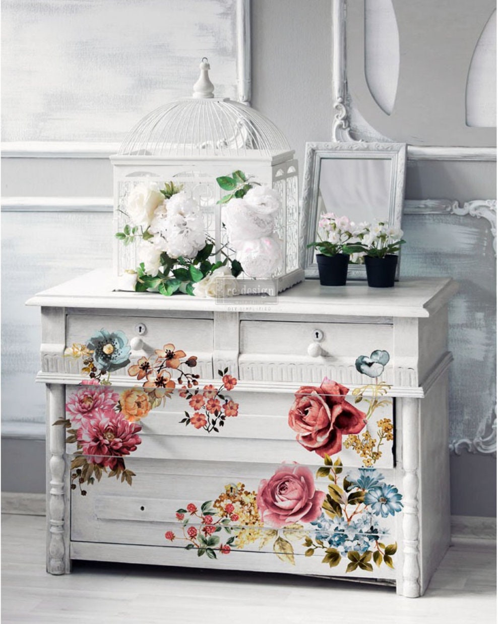 Furniture Decals RUBY ROSE by Redesign With Prima - Etsy