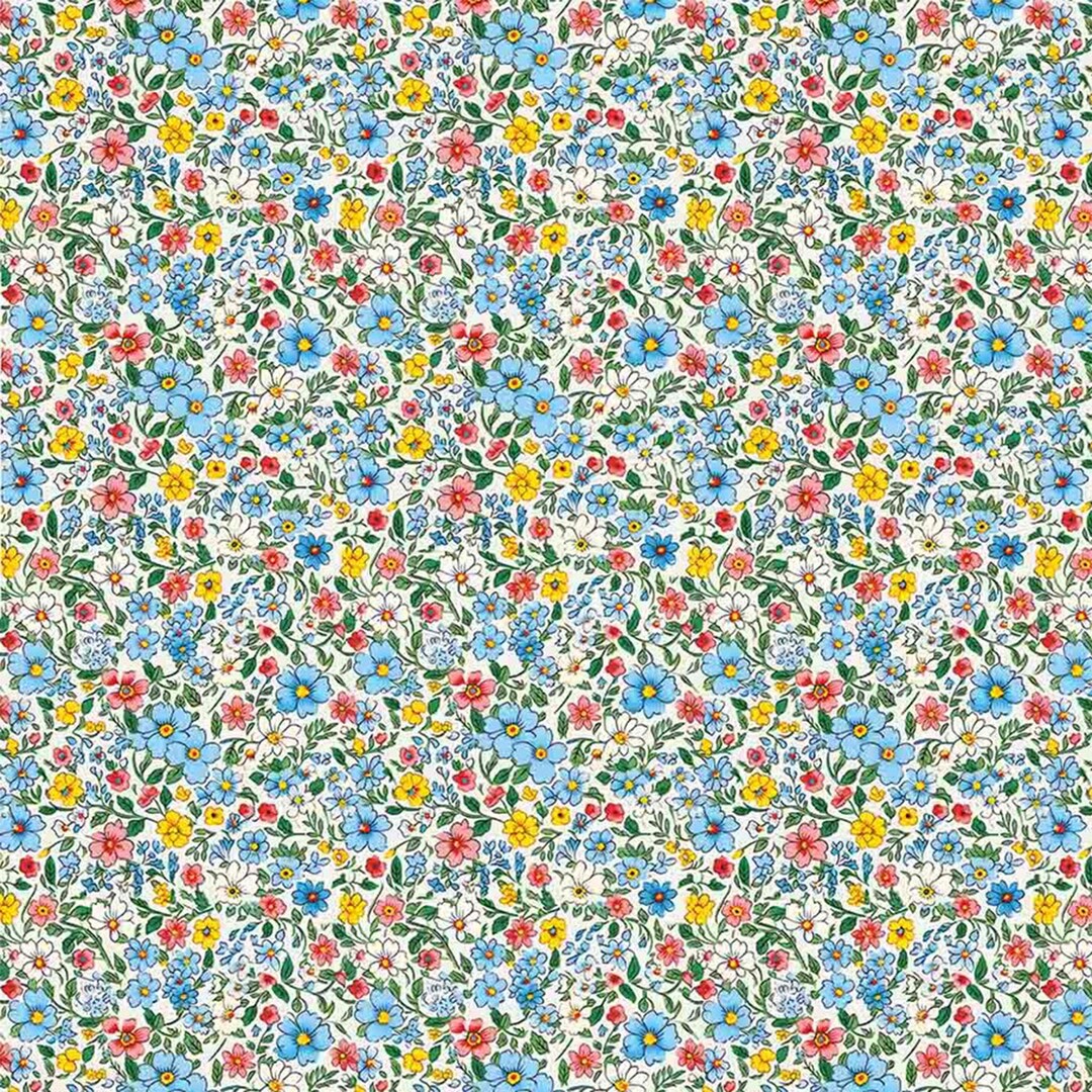 Decoupage Paper for Crafting || ILLUSTRATED PATTERNED DAISIES || Size ...