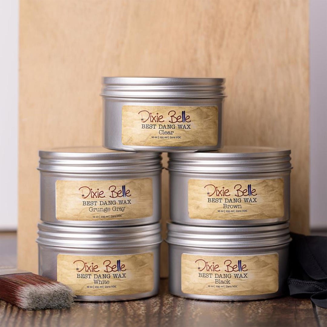 Dixie Belle BEST DANG WAX || Dixie Belle Paint || Furniture Sealer Top ...