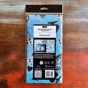 New! Redesign With Prima Tissue Decoupage Paper || WONDERLAND WHIMSY ...