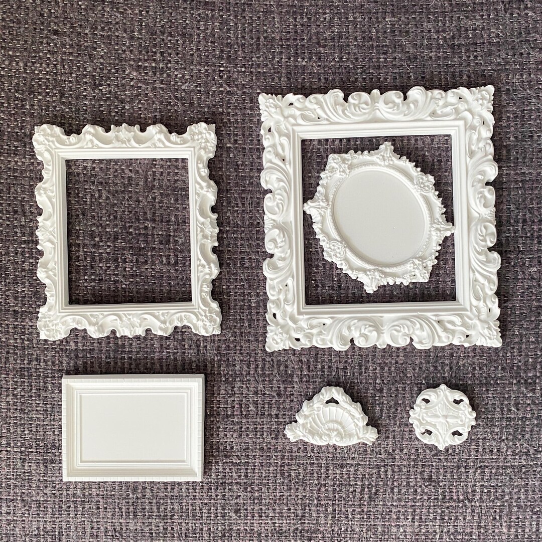 New! Redesign With Prima - Miniature Grace Frames Silicone Mold (5x8 ...