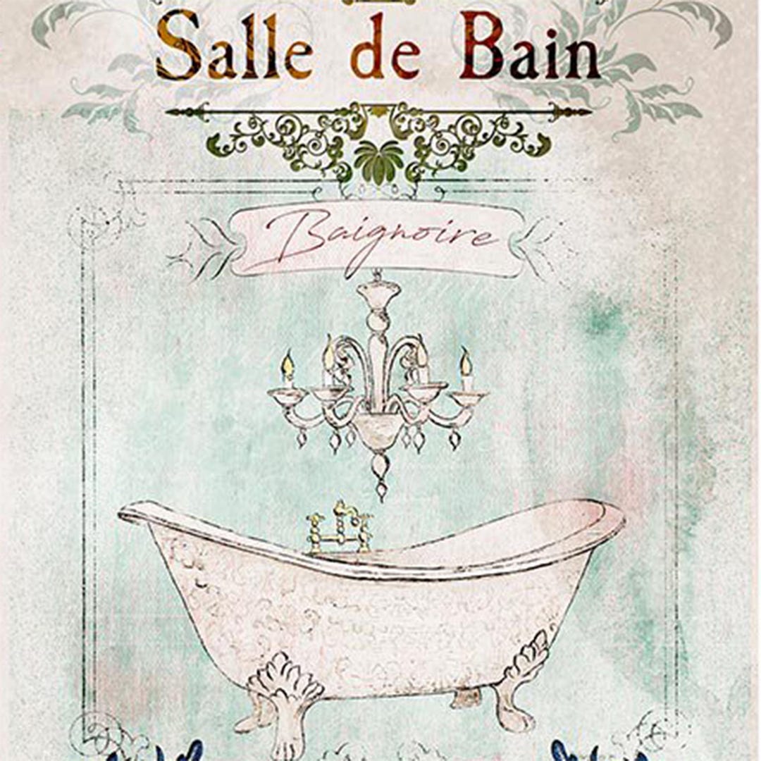 A3 Decoupage Paper for Crafting SALLE DE BAIN || Paper Designs Italy ...