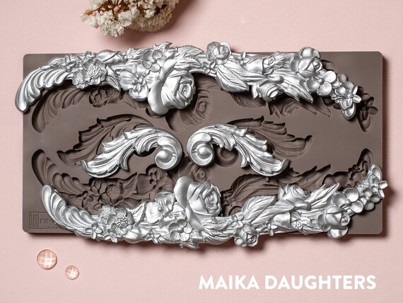 Silicone Moulds Redesign With Prima DELICATE FLORAL - Etsy
