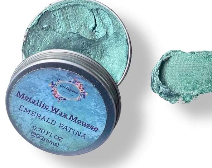 Emerald Patina Metallic Wax Paste Mousse || Dadarkar Art || Get ...