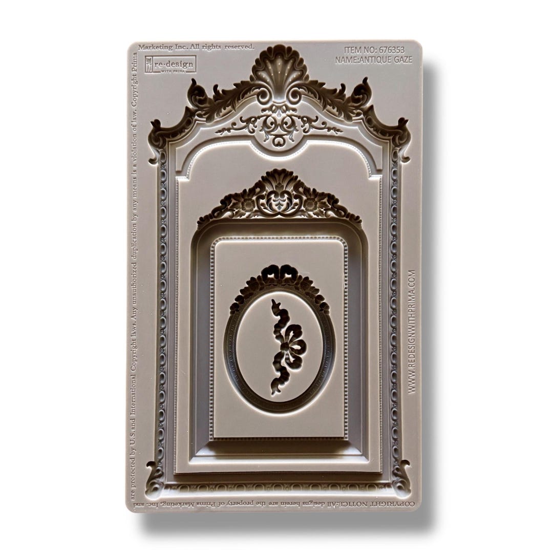 Resin Molds ANTIQUE GAZE || Redesign With Prima Molds || Silicone Mold ...