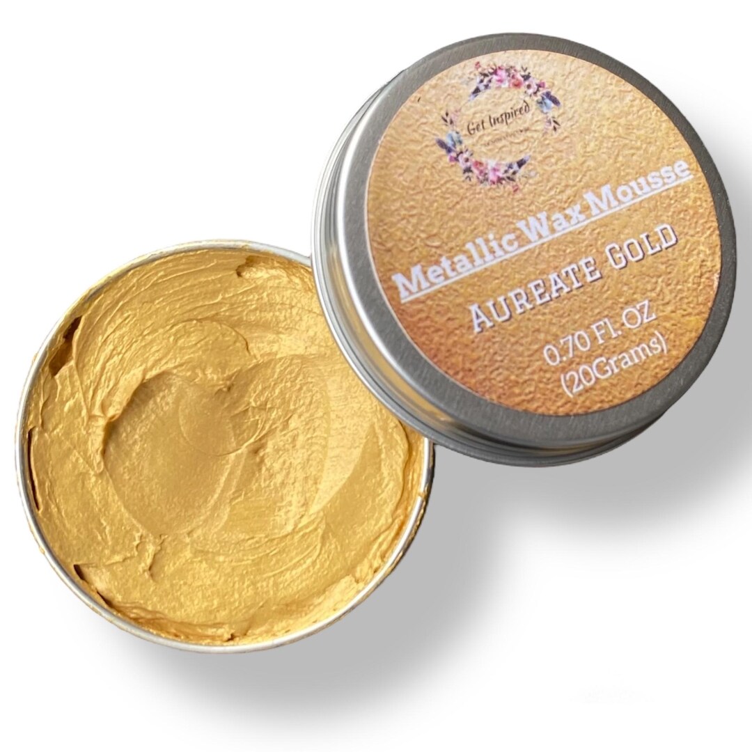 Aureate Gold Metallic Wax Paste | Gilding Finish (20ml) - Etsy